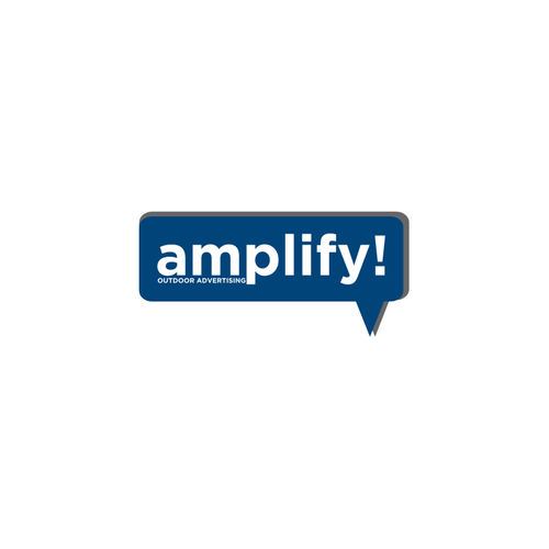 "amplify!" (outdoor advertising new logo) | Logo design contest