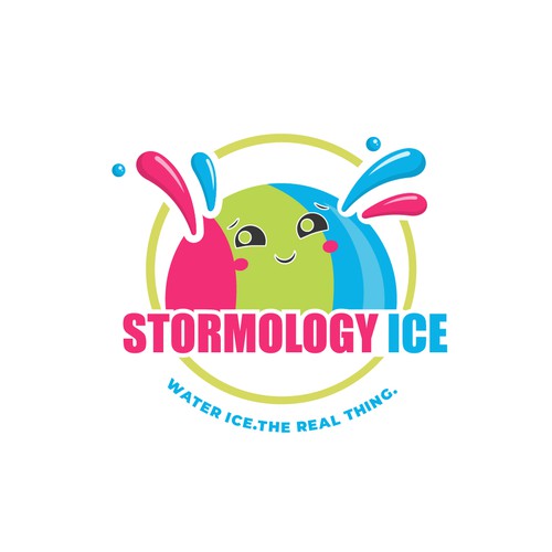 Designs | Design a FUN, youthful, colorful logo for Water Ice (Italian ...