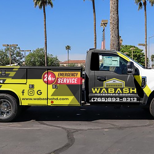 Designs | Garage door company first wrap!! | Car, truck or van wrap contest