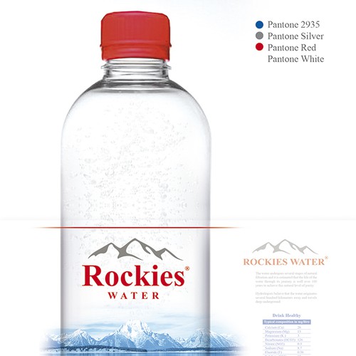 Designs | label for new Canadian Mountain Spring Water | Product label ...