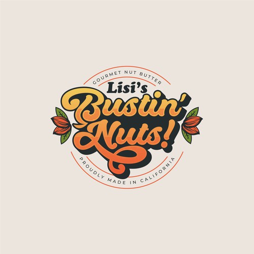 Designs | Bold retro logo for witty nut butter company based in ...