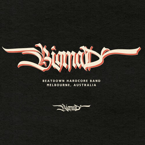 Designs | Custom typography logo for Melbourne hardcore band BIG MAD ...