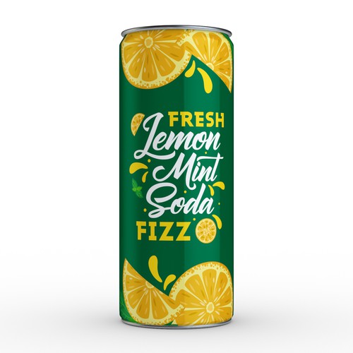 Designs | Fresh Fizz Soda Label | Product packaging contest