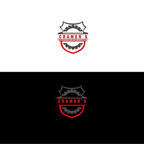 Create a precise and quality logo for a high quality manufacturing shop ...