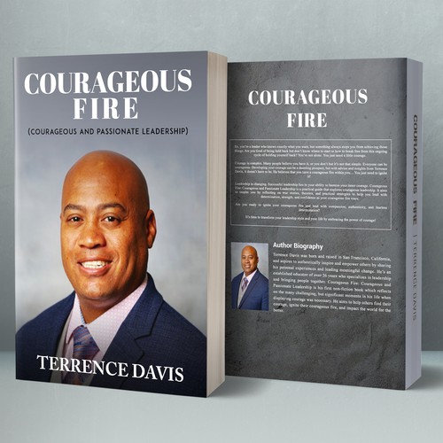 Designs | Book Cove Design (Courageous Fire) | Book cover contest