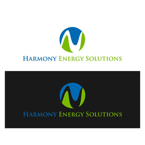Awesome Harmony Energy Solutions Logo using harmonic waves imagery ...
