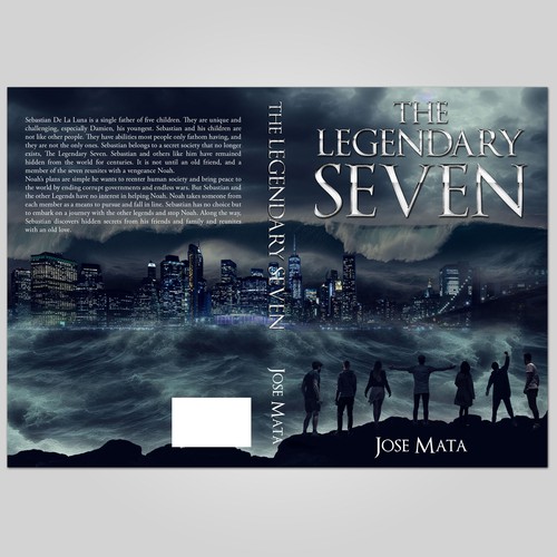Designs | The Legendary Seven | Book cover contest