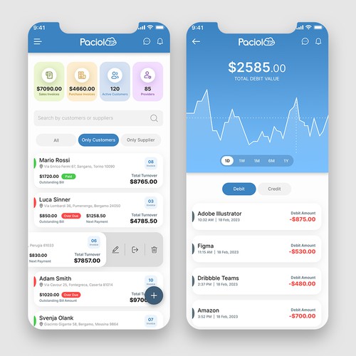 Designs | accounting application mobile | App design contest