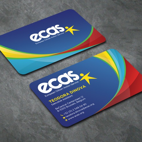 Designs | Design a classy business card for a Brussels-based EU-focused ...