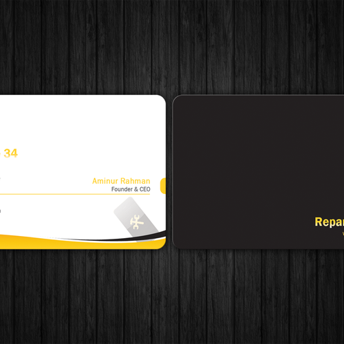 Creer carte de visite reparation smartphone et tablette | Business card ...