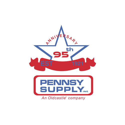 Create a 95th anniversary logo enhancement for Pennsy Supply. | Logo ...