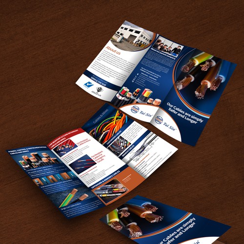 Create a professional brochure for cable manufacturer | Brochure contest