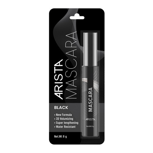 Designs | Arista Mascara Blister Pack | Product label contest