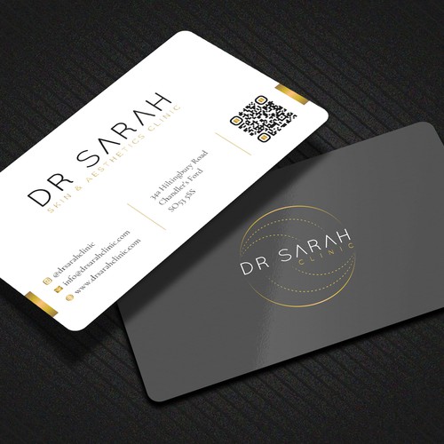 Designs | Business card for luxury skin & aesthetics clinic | Business ...