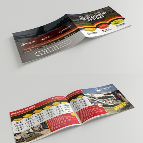 Design a multi page product knowledge brochure for three innovative ...