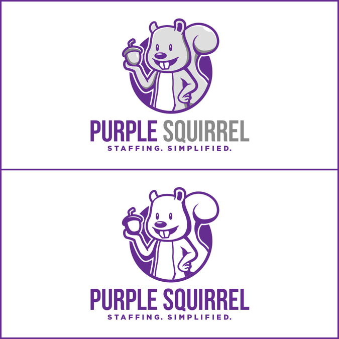 Design an inspiring logo for Purple Squirrel HR | Logo design contest