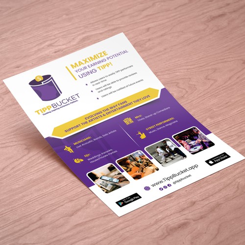 Designs | TIPP Bucket Flyer | Postcard, flyer or print contest