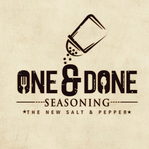 Design a logo for the new salt pepper seasoning. Logo design contest 99designs