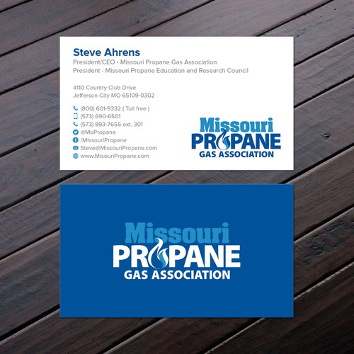 Missouri Propane business card | Business card contest