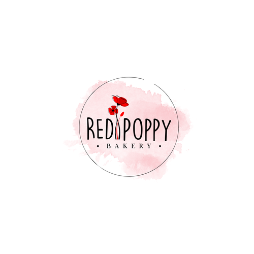 Red Poppy - Design a fun, modern logo for a bakery | Logo design contest