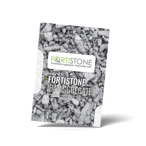 Designs | Product Brochure (Fortistone IBA Aggregate) | Brochure contest