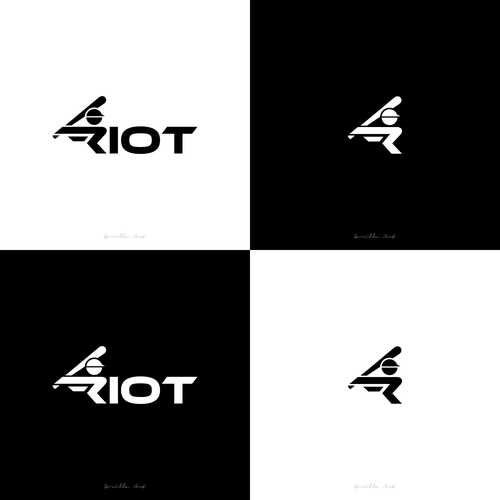 Designs | Riot Baseball Man | Logo design contest