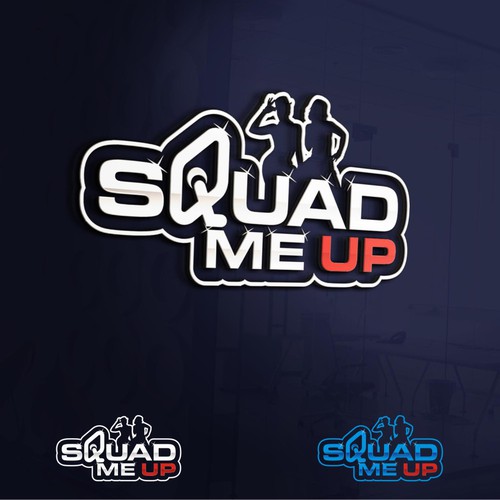 TV show logo : Squad Me Up | Logo design contest