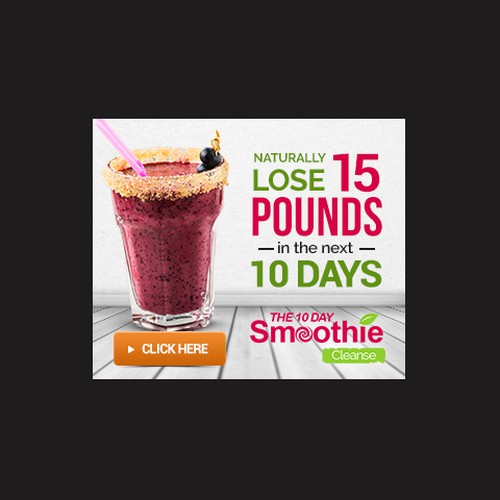 Eye Catching SMOOTHIE Banners | Banner ad contest