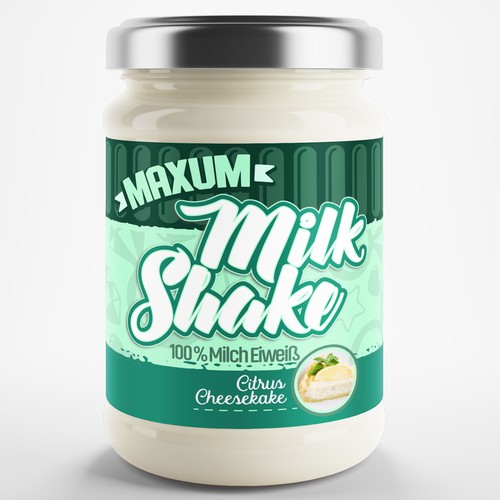 Milk Shake label design | Product label contest