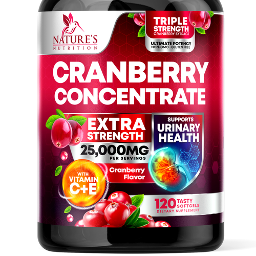 Designs | Natural Cranberry Concentrate Design Needed for Nature's ...