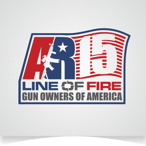 logo for AR-15 Gun Owners of America | Logo design contest