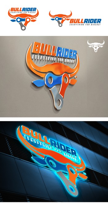 Logo para Bull Rider (bikes) | Logo design contest