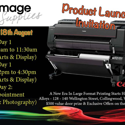 PRO Series Product Launch Invitation | Card or invitation contest