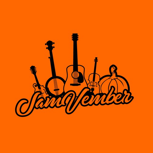 Bluegrass Music meets Thanksgiving | Logo design contest