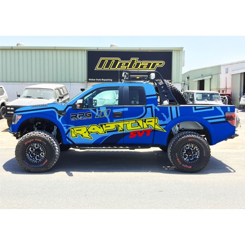 Design an awesome Car Wrap for a Ford Raptor | Car, truck or van wrap ...