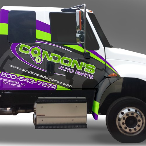 Designs | Vehicle Graphics Design for Salvage Yard | Car, truck or van ...