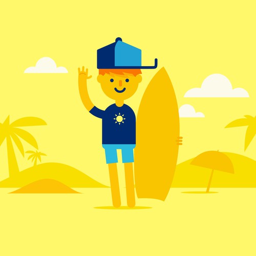 Character for kids Sunscreen campaign | Character or mascot contest