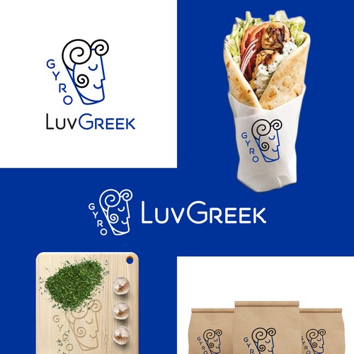 Designs | greek fast food | Logo & brand guide contest