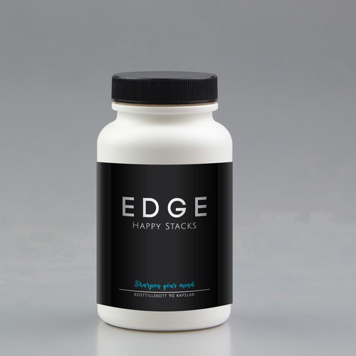 Modern, elegant, minimalistic, monochromatic packaging design for Edge ...