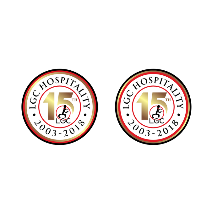 Design a 15th Anniversary Logo for LGC Hospitality | Logo design contest