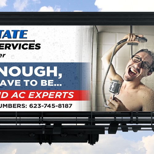 Designs | Fun Billboard Project For Plumbing Company! ~ Get Creative ...