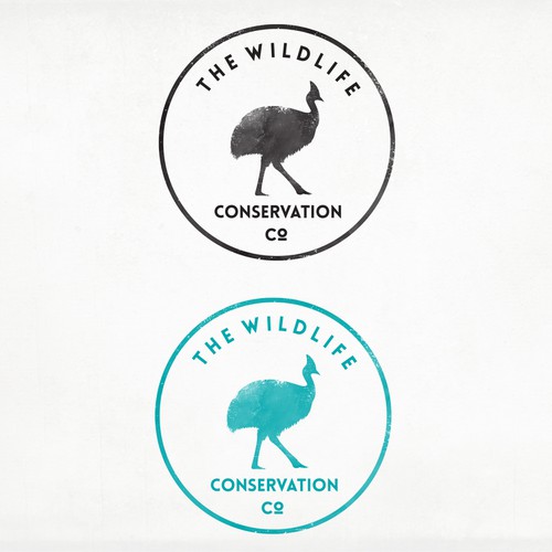 Create a unique vintage logo for a Wildlife Conservation organisation ...