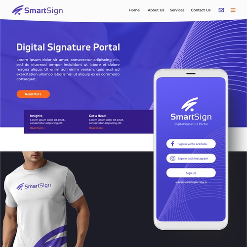Designs | Logo for smartsign a digital signature portal | Logo design ...