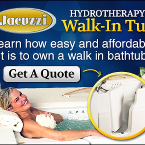 Designs | Jacuzzi Walk In Bathtub Banner Ads | Banner ad contest