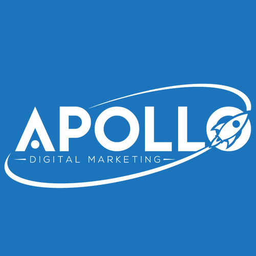 Create an abstract or space themed logo for Apollo Digital Marketing ...