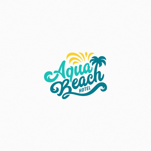 Designs | Aqua Beach Hotel Apparel & Merchandise Design | Logo design ...