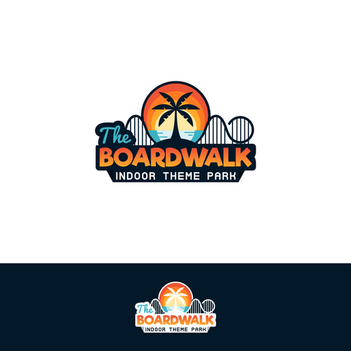 Designs | Beach logo for new business: THE BOARDWALK | Logo design contest