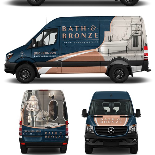 Designs | Van Wrap to promote Luxury Showroom | Car, truck or van wrap ...