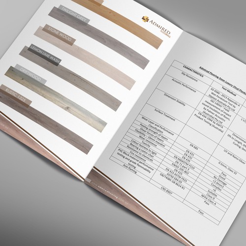Design a Classy Vinyl Plank Flooring Brochure that sells sophistication ...