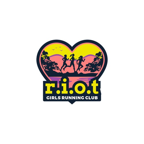 Designs | Riot girls running club logo for women runners | Logo design ...
